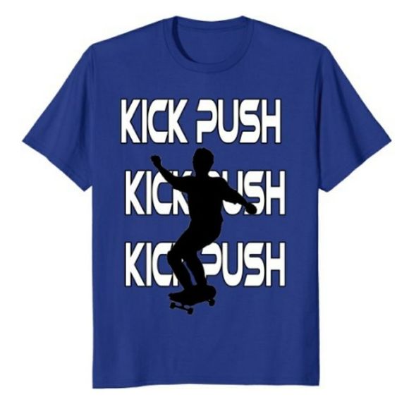 malswear | Shirts | Skateboardkick Push Tshirt | Poshmark